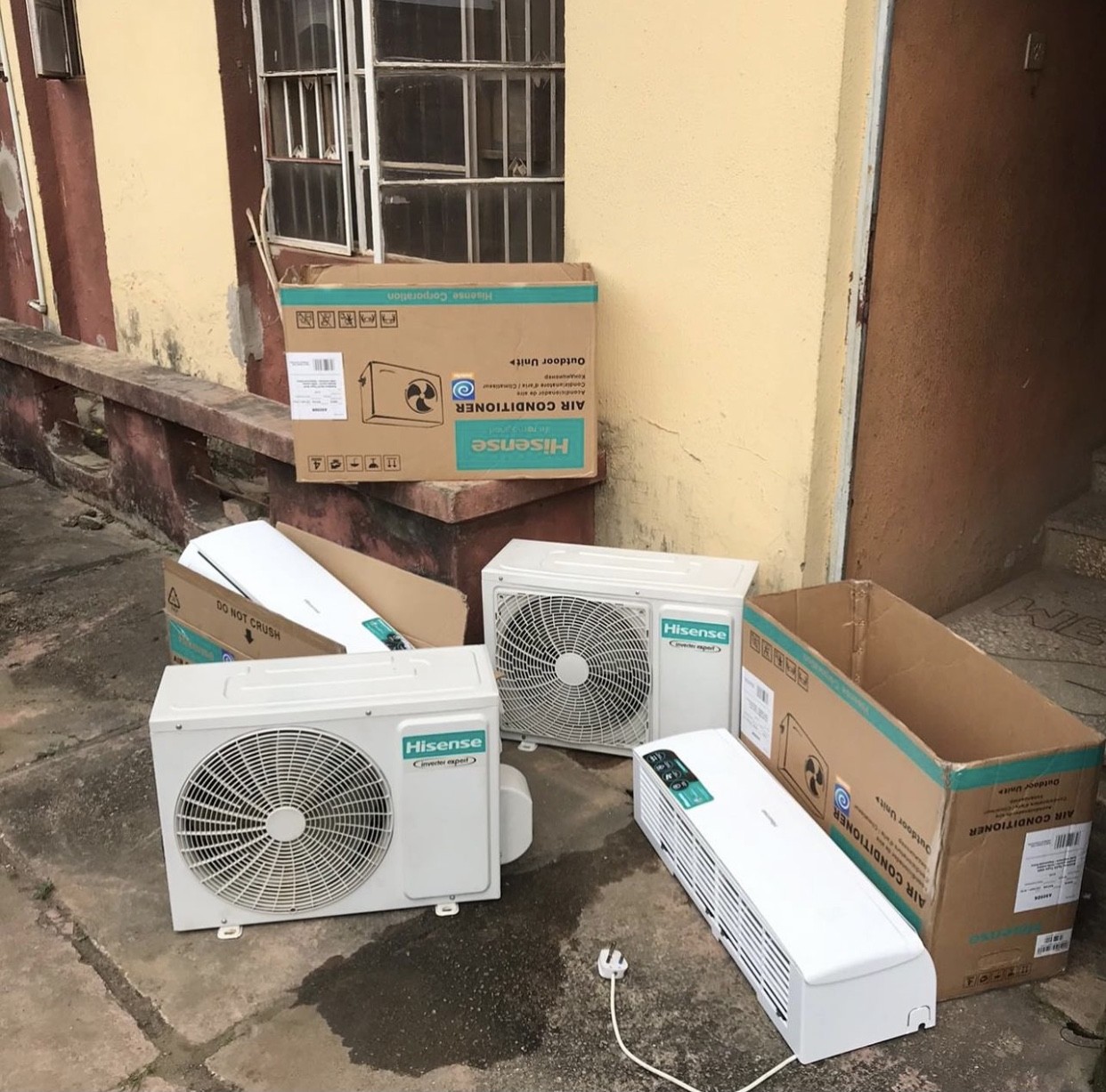 [k4] Hisense 1hp Copper Inverter Split Air Conditioner Lvs Spl 1 Hp
